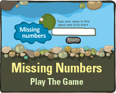 Missing numbers, counting backwards and number identification ...